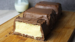 Maxi Kinder Riegel Rezept mit Video - Kinder Riegel Selber Machen